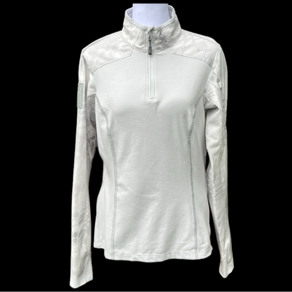 Yeti | Tops | Yeti Womens White Long Sleeve Top | Poshmark